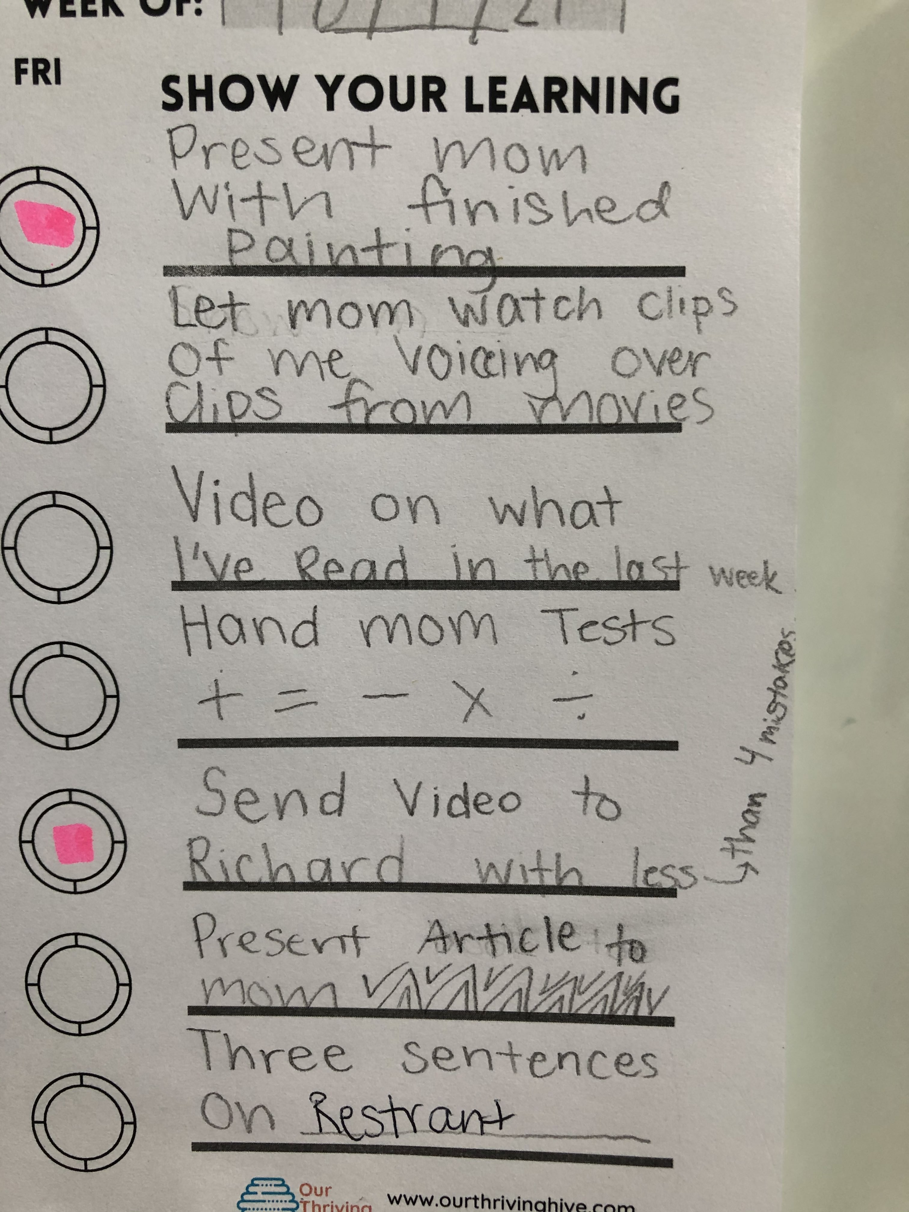 What happens when kids take ownership of their learning? – Our Thriving ...